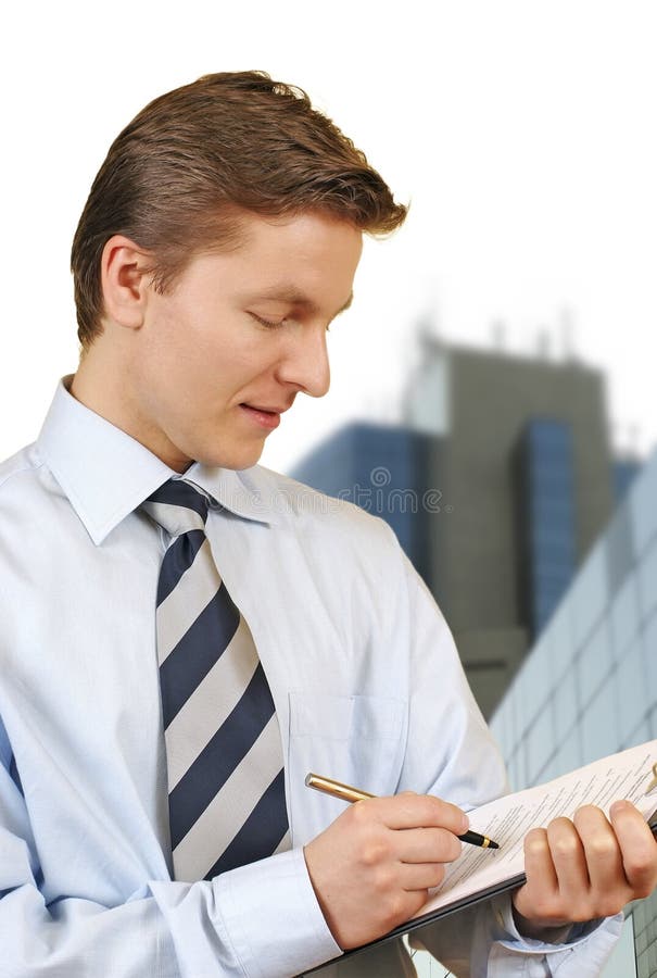 Business Man Holding a Clipboard Stock Image - Image of city, display ... Business Man Holding a Clipboard Stock Image - Image of city, display ...