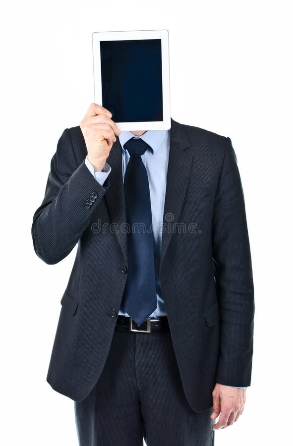 Man holding ipad stock image. Image of apple, modern - 21377869
