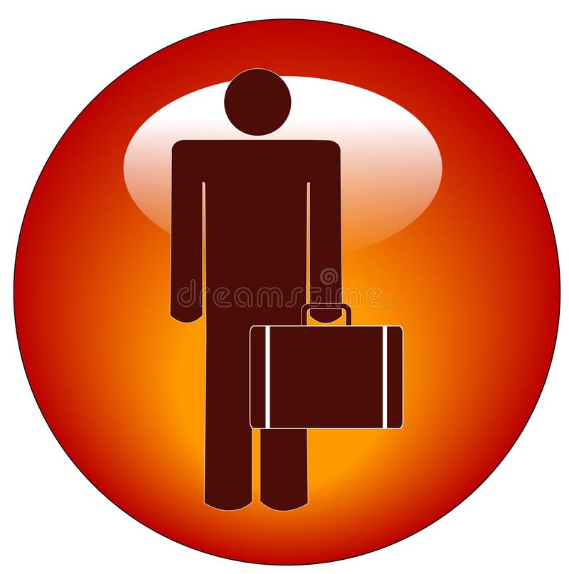 Stick man holding scales stock vector. Illustration of vector - 5272924