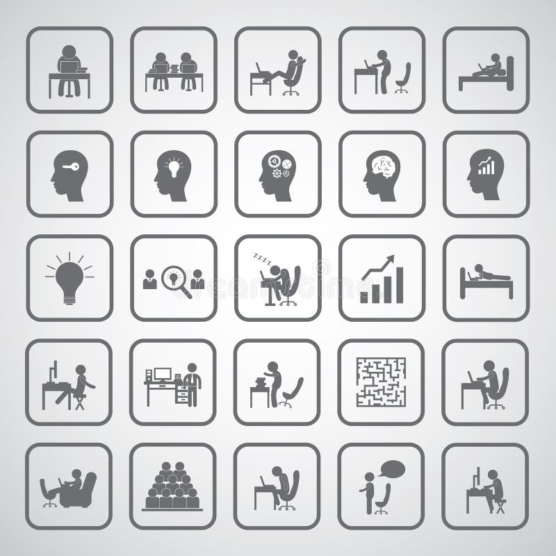 Business man icon stock vector. Illustration of carrying - 51427367