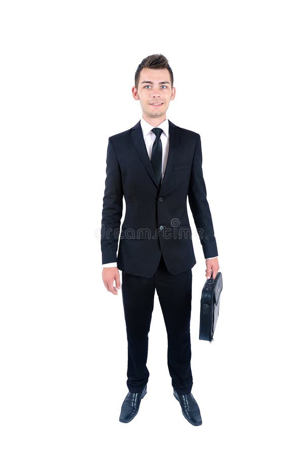 Business man isolated stock image. Image of manager, european - 42526567