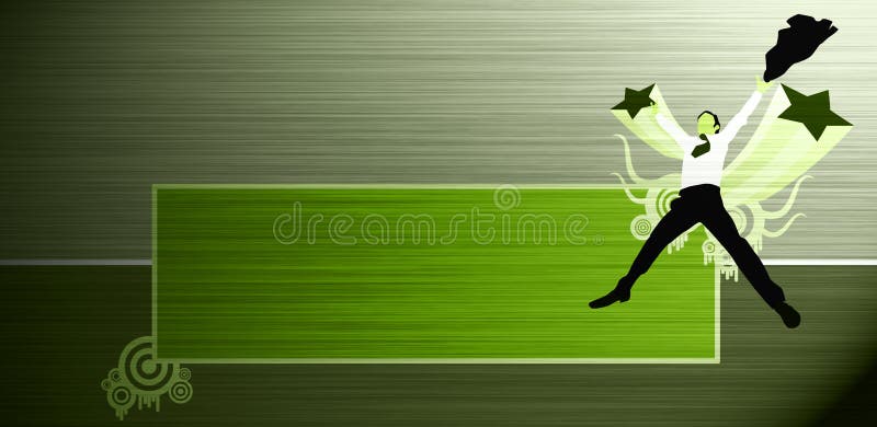 Business man jump stock illustration. Illustration of happy - 26040059