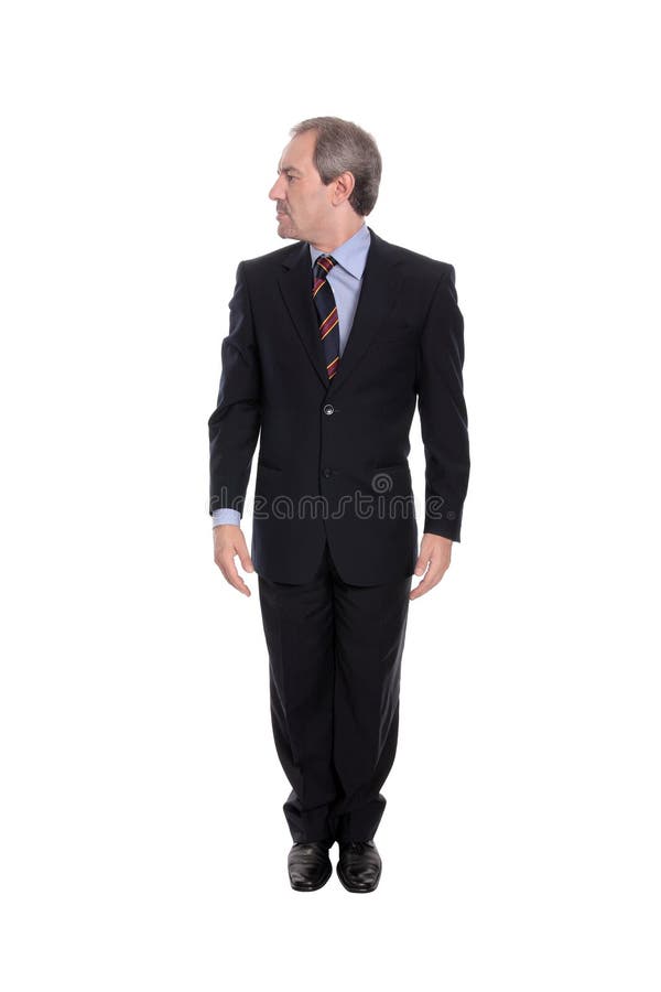 Business man looking right stock photo. Image of forties - 6153908