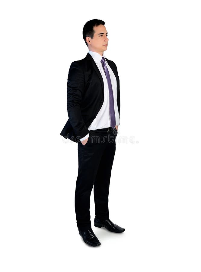 Business man looking side stock image. Image of male - 49404209