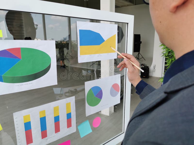 Business Man Looking To Be Honest the Financial Performance and ...