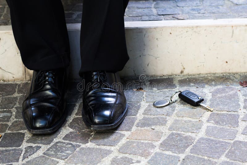 Business man lost the key stock image. Image of male - 47567671