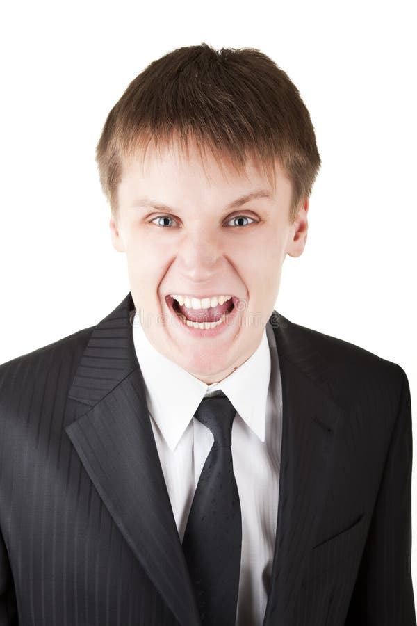 Business confrontation stock image. Image of furious - 19383463