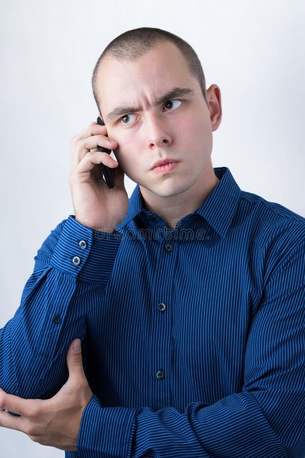 Guy with Serious Face Hold Gift Boxes at Christmas Tree Stock Photo ...