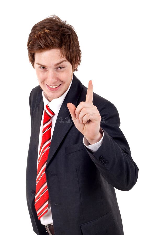 Business Man Making Gesture Stock Image - Image of dude, hand: 17967435