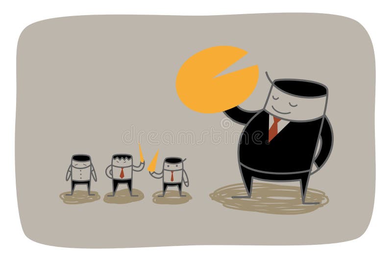 Business man monopoly stock vector. Illustration of money - 33942837