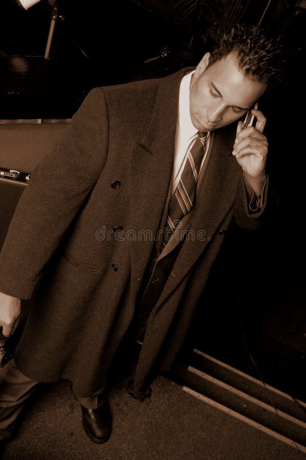 Business man on the move stock image. Image of face, assignment - 981719