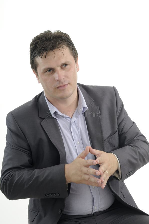 Business man negotiating stock image. Image of chief - 21288445