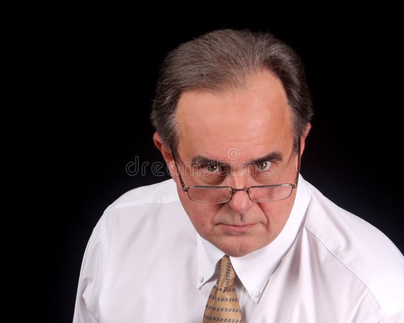 Business Man is Not Impressed Stock Photo - Image of confident ...