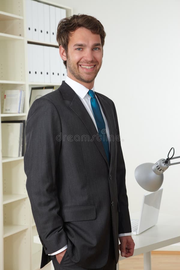 Business man in office stock photo. Image of room, male - 19301396
