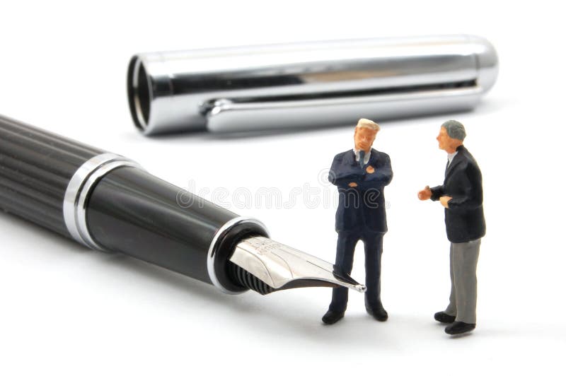 Business man and pan stock photo. Image of education, closeup - 8274106