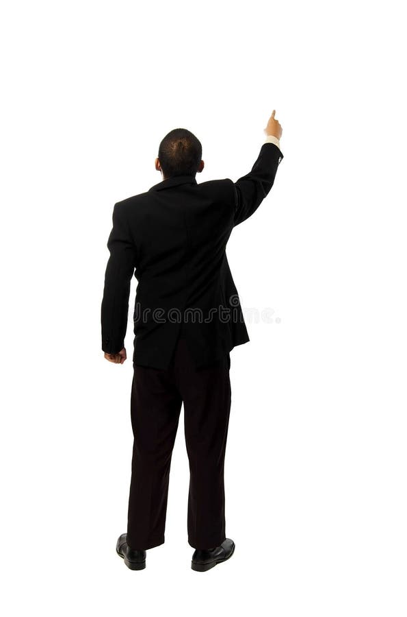 Man raising up his hand stock image. Image of formal - 56959959