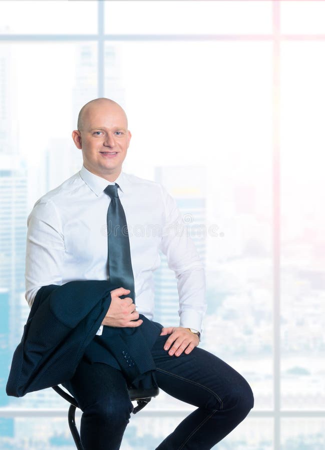 Business man portrait stock image. Image of profession - 69683111