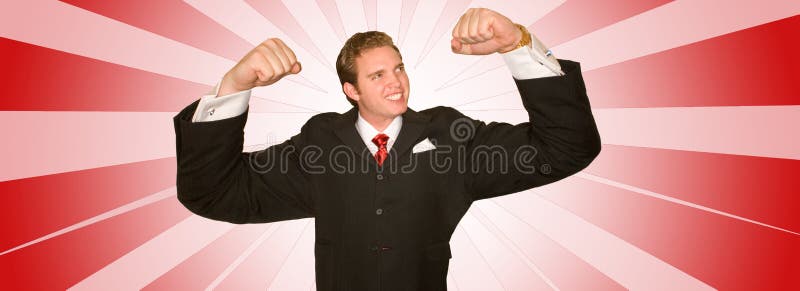 Business man power pose 8 stock image. Image of europeans - 885503