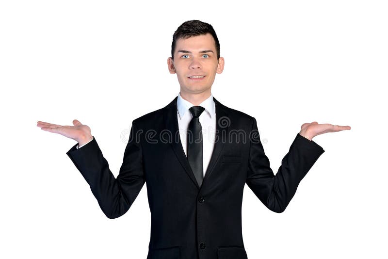 Business man presenting stock photo. Image of display - 49406650 Business man presenting stock photo. Image of display - 49406650
