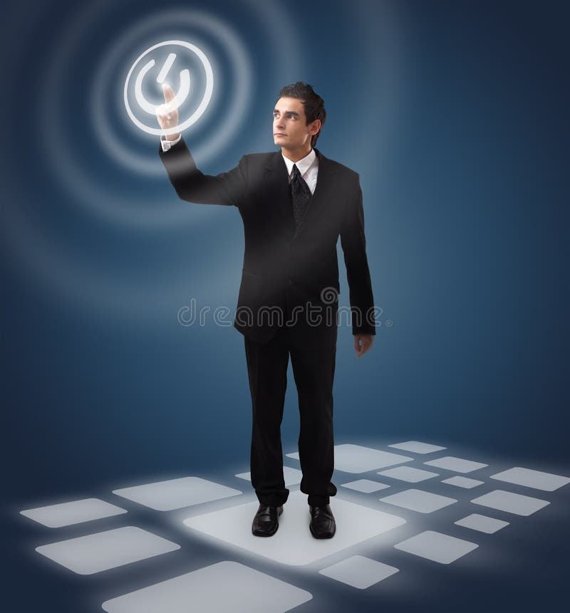 803 Computer Power Button Pressing Stock Photos - Free & Royalty-Free ...