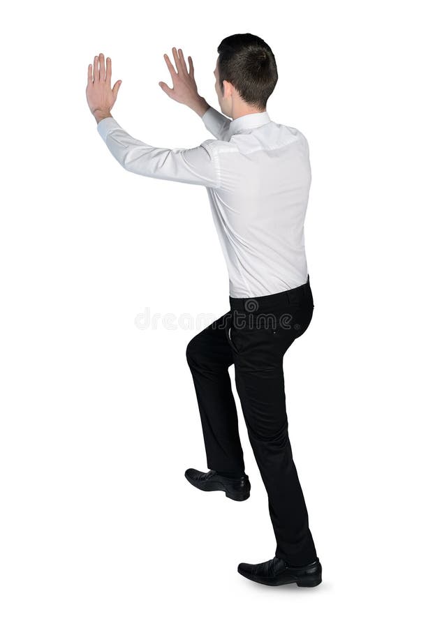 333 Business Man Pushing Something Photos - Free & Royalty-Free Stock ...