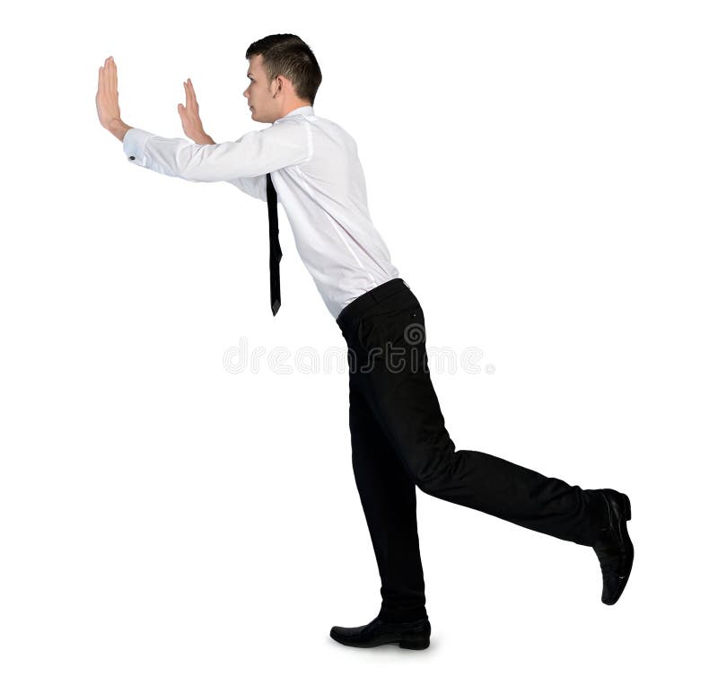 508 Man Pushing Something Stock Photos - Free & Royalty-Free Stock ...