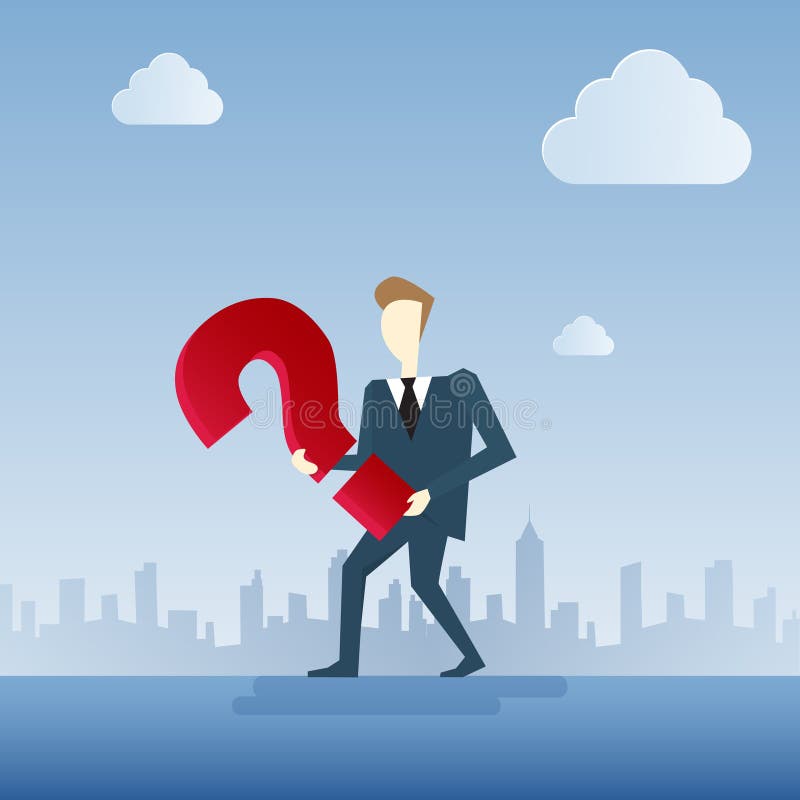 Worker Pondering Stock Illustrations – 344 Worker Pondering Stock ...