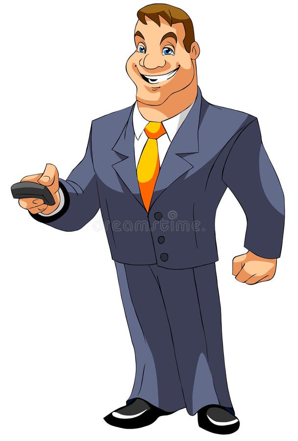 Controlling Person Cartoon