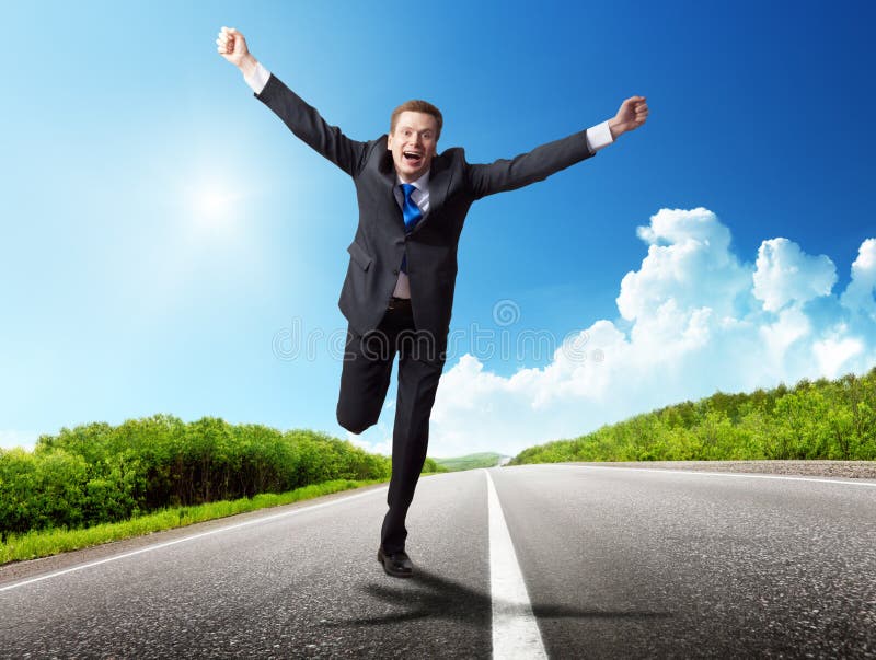 Business man stock photo. Image of nature, asphalt, manager - 30752474