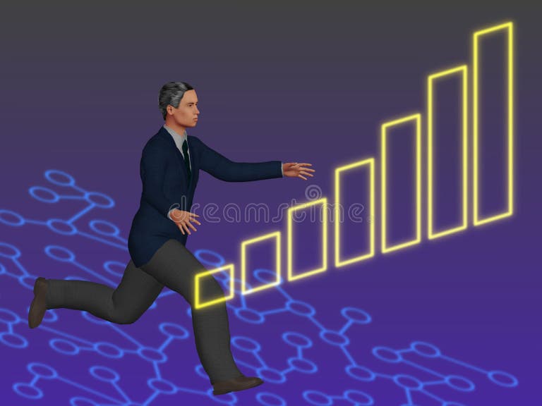 Grab the graph 2 stock illustration. Illustration of plan - 139517617