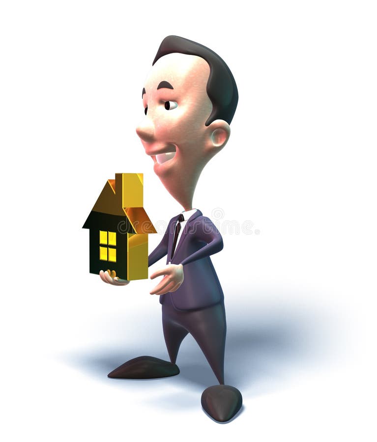Real estate stock illustration. Illustration of beginning - 3389948
