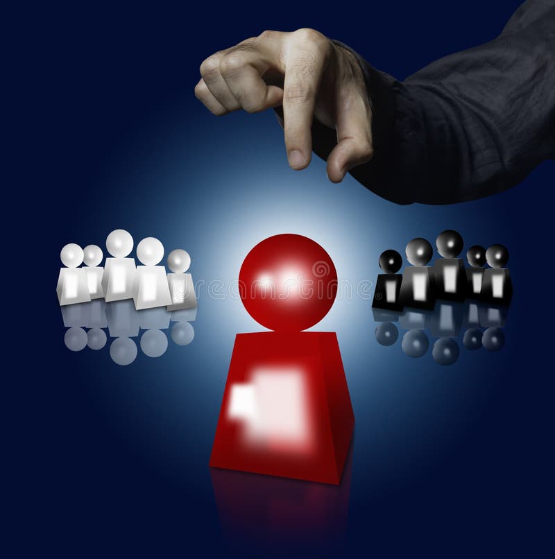 Business Man Select Employee Stock Image - Image of apply, cyberspace ...