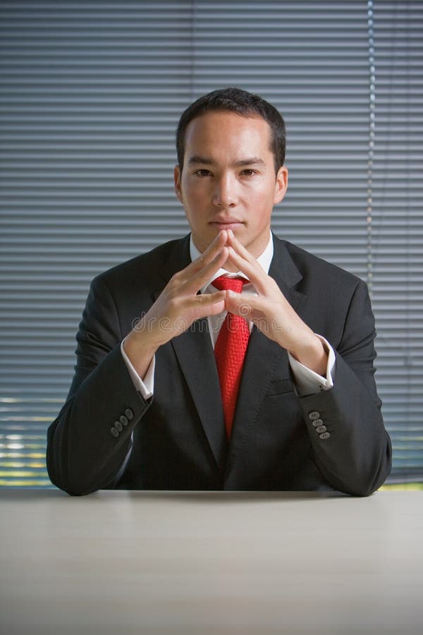 Business Man Serious Concentrated Look Stock Photo - Image of lifestyle ...