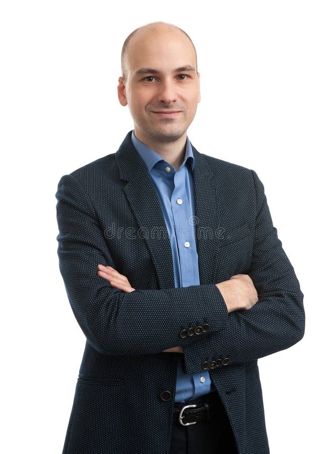 Happy Smiling Business Man with Colleagues Stock Image - Image of ...
