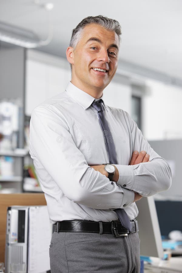 Business man smiling stock image. Image of formalwear - 33667505