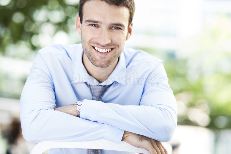 Business man smiling stock photo. Image of life, people - 33842888