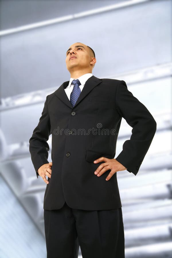 Business Man Standing stock photo. Image of handsome, contemporary ...