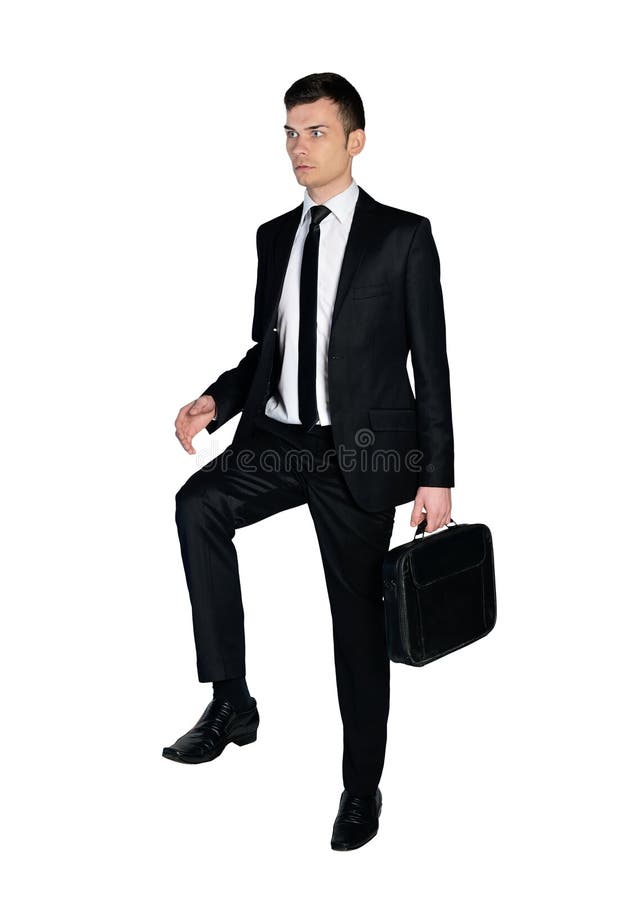 Business man step up stock image. Image of businessmen - 49403543