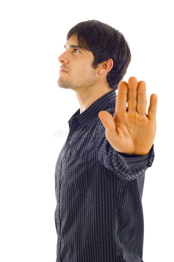 32,080 Man Stop Sign Stock Photos - Free & Royalty-Free Stock Photos ...