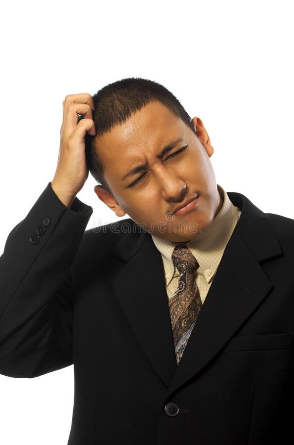 Business Man Stress stock photo. Image of manager, necktie - 12915492