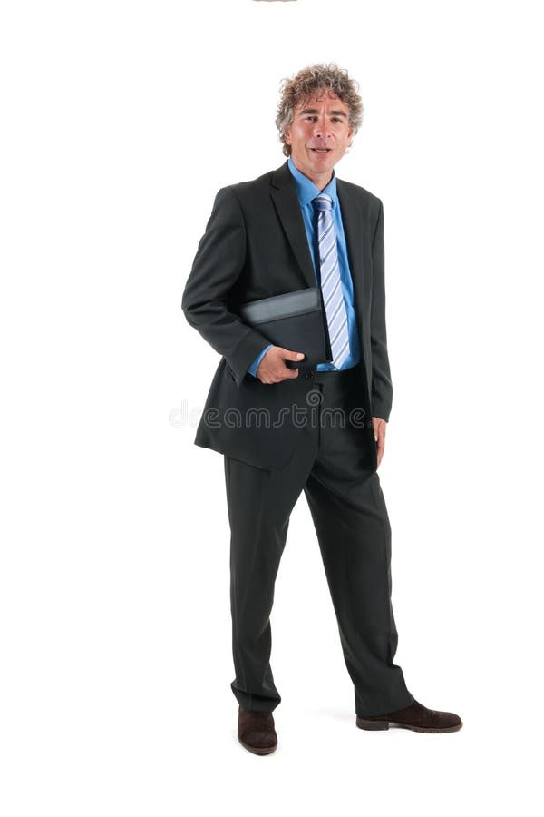 Distracted and Rumpled Business Man Stock Image - Image of office ...