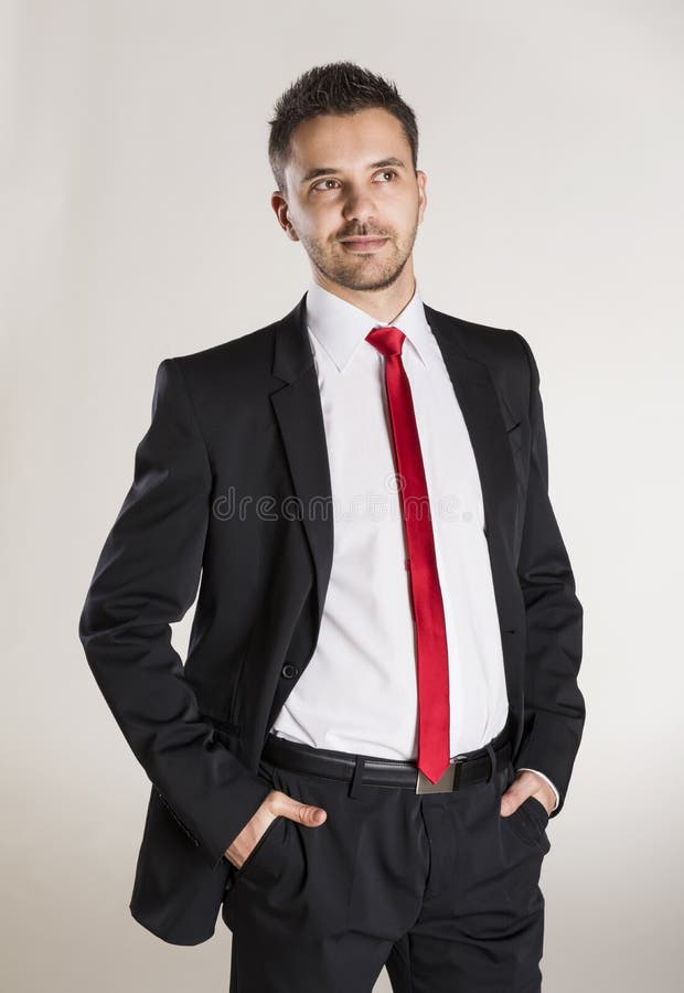 Business man stock image. Image of boss, calm, handsome - 34134917