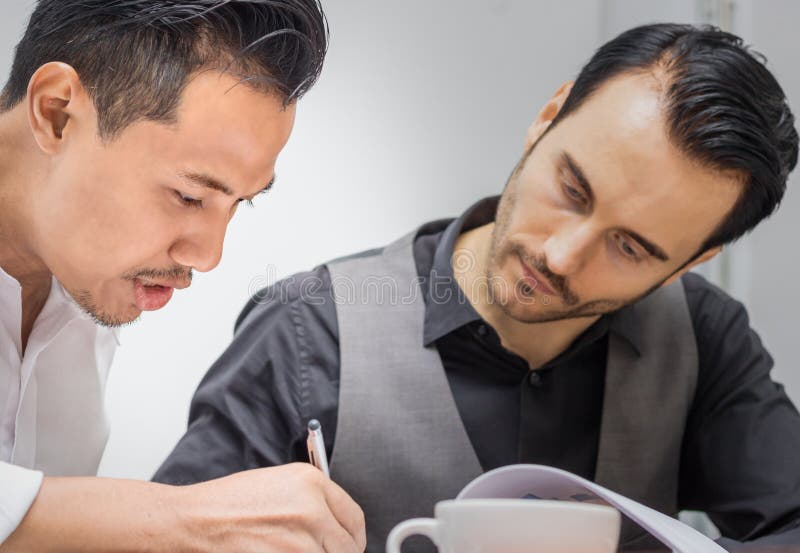 Business man talking stock photo. Image of idea, interview - 95747998