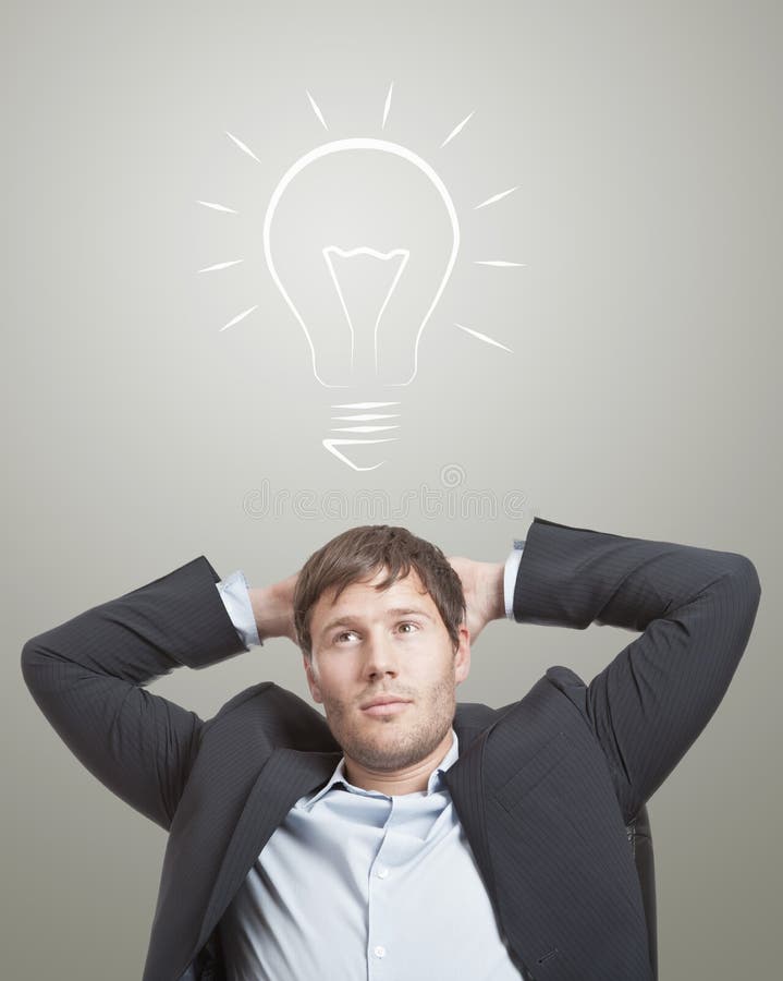 Conceptual Image of a Open Minded Man Stock Image - Image of eyes, mind ...