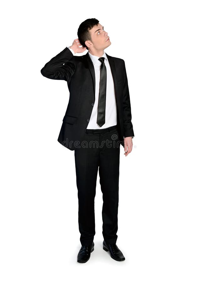 Business man thinking stock image. Image of concentration - 49408909 Business man thinking stock image. Image of concentration - 49408909