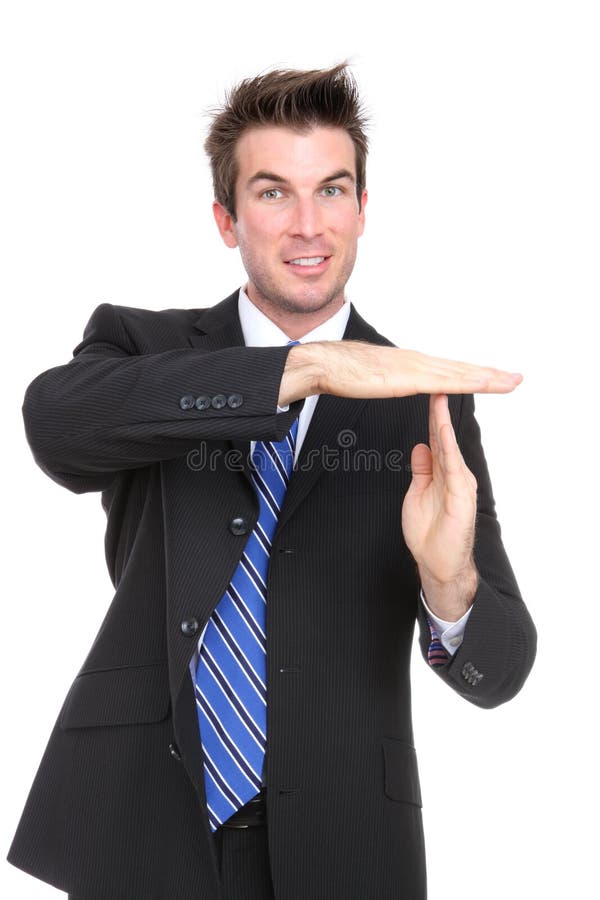 Business Man Time-out stock image. Image of pause, male - 17495869
