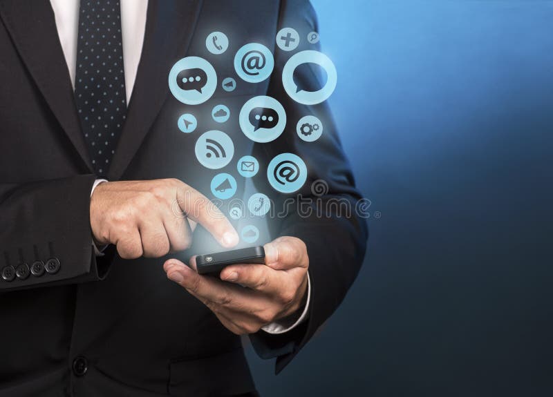 Business Man Touch Screen Concept Telecommunication Stock Image - Image ... Business Man Touch Screen Concept Telecommunication Stock Image - Image ...