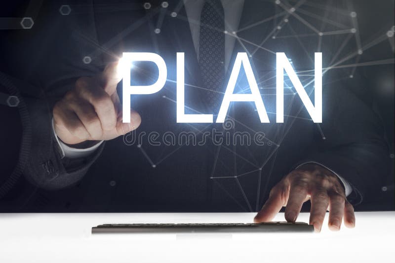 Business Man Touching Screen Stock Image - Image of coorporate, digital ...