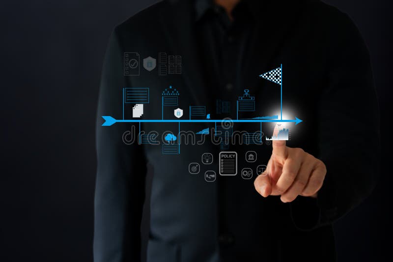 Target or Goal with Strategy Plan-success Business Revenue Concept ...