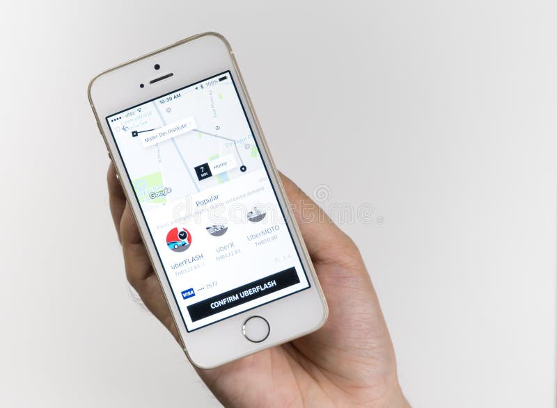 Business Man Using Booking.com To Book Hotel for His Business Trip ...